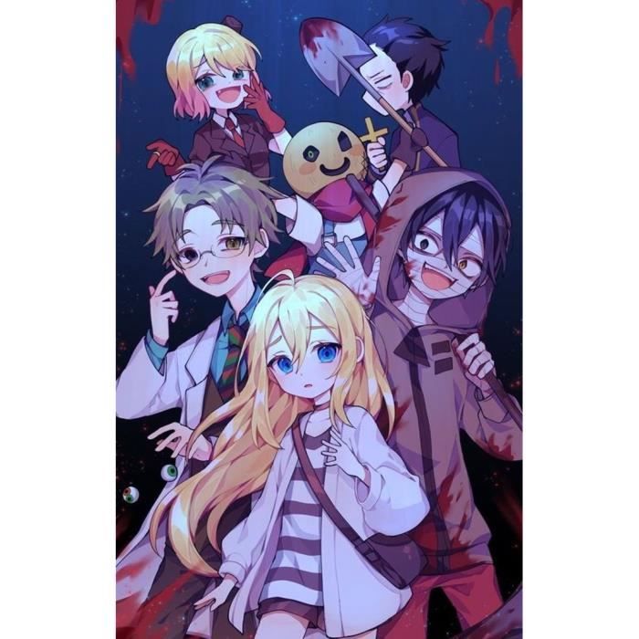 PBHE-365 Angels Of Death Anime, Diy 3D Art Cross Stitch By Number ...
