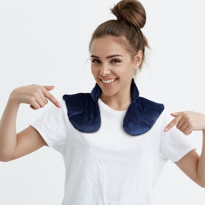 Boxedhome Coussin Nuque Chauffant Soulage Douleurs Cou Voyage Épaules ...