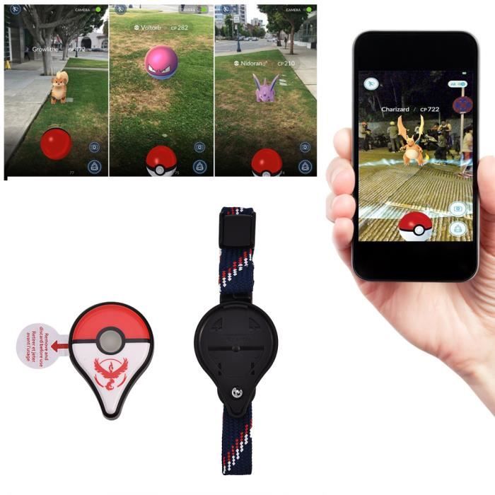 Montre-bracelet - Pokemon - Go Plus - Bluetooth 4.1 - Rouge ...