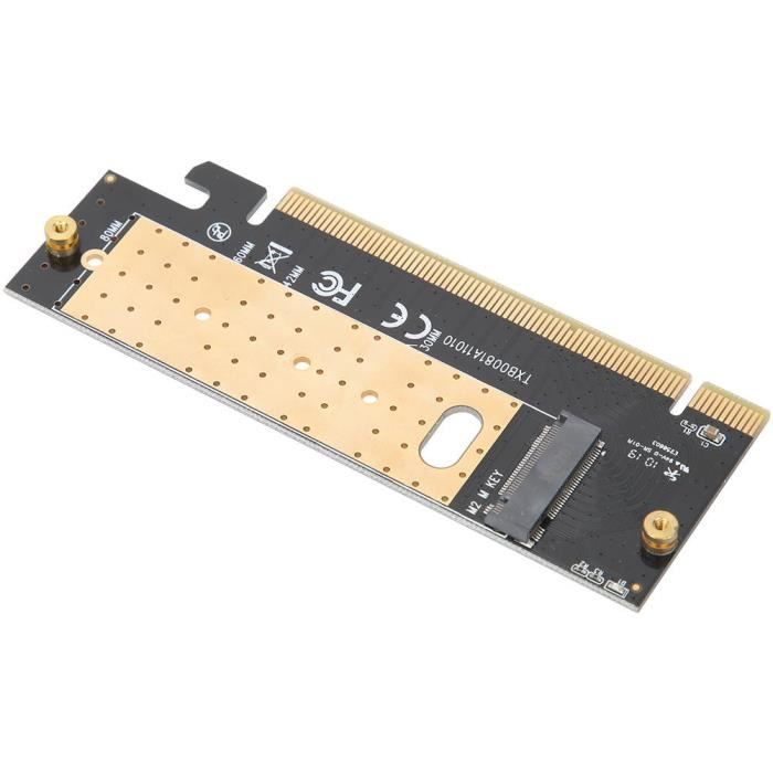 Cikonielf Carte Riser M key M.2 à PCIE3.0 x16 Carte de montage d ...