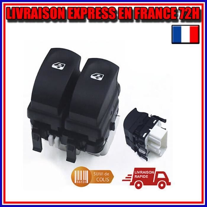 INTERRUPTEUR BOUTON LEVE VITRE RENAULT CLIO 3 - TWINGO 2 - MODUS OEM ...