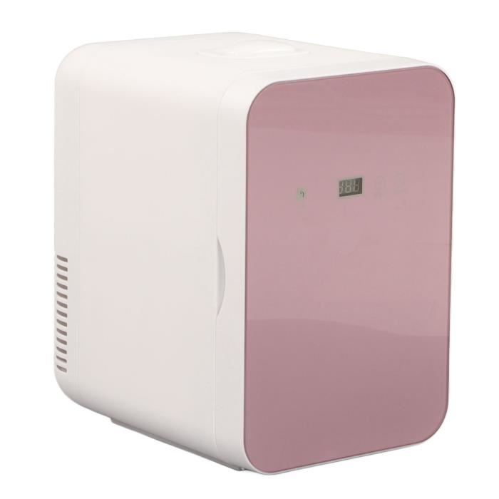 Duokon Mini-réfrigérateur Mini réfrigérateur Rose Gold 8L Affichage ...