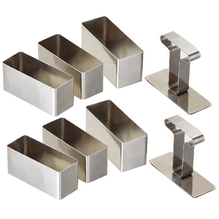 6 Rectangles de présentation forme rectangulaire - Cdiscount Maison