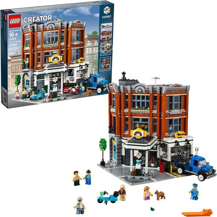 LEGO Creator Expert Corner Garage 10264 Building Kit (2569 Piece ...