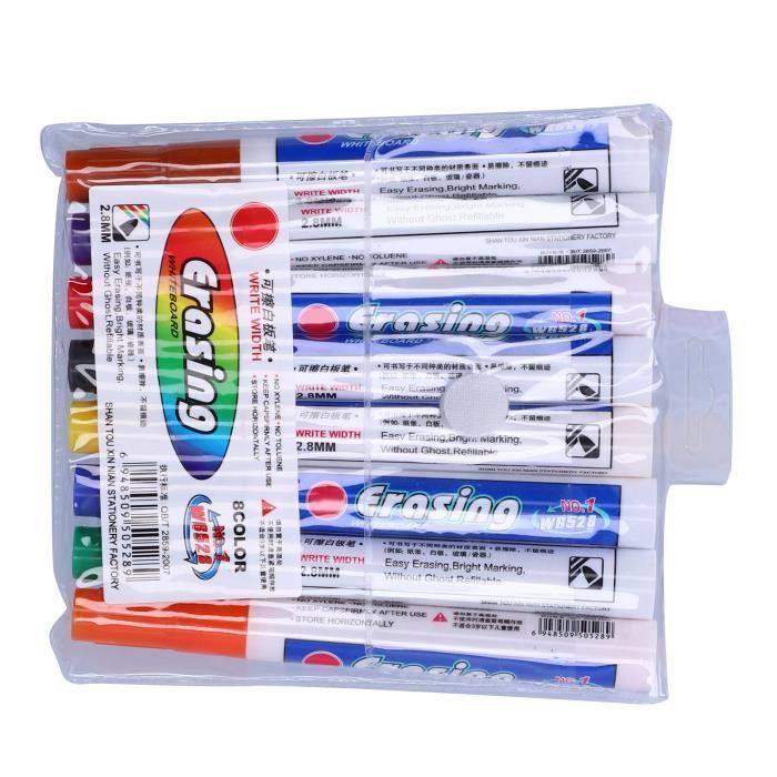 Tbest Stylo à dessin pour enfants Stylo pour tableau blanc Stylos de ...