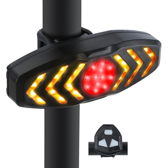 Feu Arrière De Vélo Clignotant Velo Et Feu Arrière Avec Effet Sonore ...