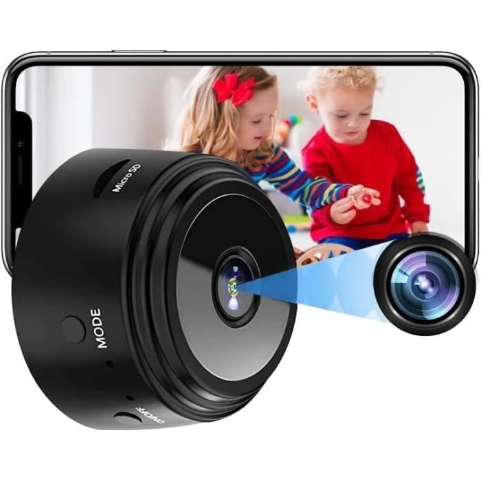 Mini Camera Espion Enregistreur Full Hd 1080P Magnetic Spy Cam Sans Fil ...