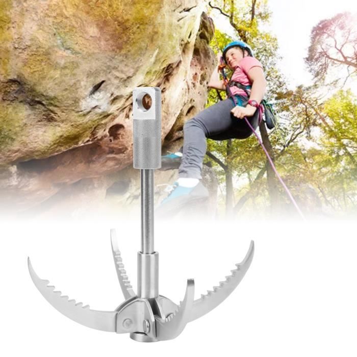 VGEBY grappin en acier inoxydable Grappin D'escalade, Griffe Pliante de ...
