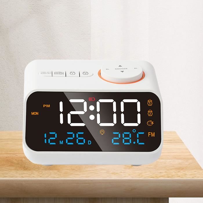 Vvikizy Radio-réveil FM Vvikizy Radio-réveil Réveil Radio ...