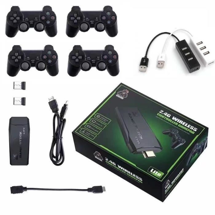 Console de jeu vidéo rétro 64G intégrée 20000+ TV de jeu 9 simulateurs ...