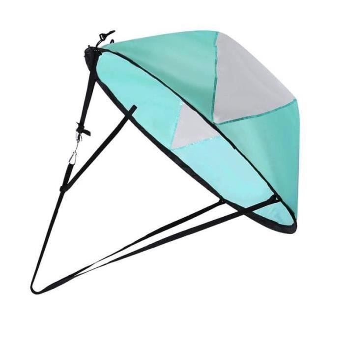 Kayak Vent Voile Pliable Voile sous Le Vent avec Portable Sac pour ... Kayak Vent Voile Pliable Voile sous Le Vent avec Portable Sac pour ...