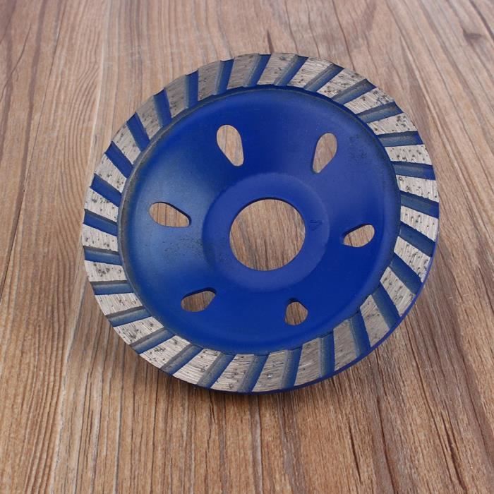 ZJCHAO Outil en pierre de béton Meuleuse diamantée pour béton, disque ...