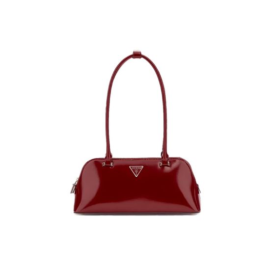 Sac à main - GUESS - Arnela Girlfriend Satchel - Rouge - 100% ...