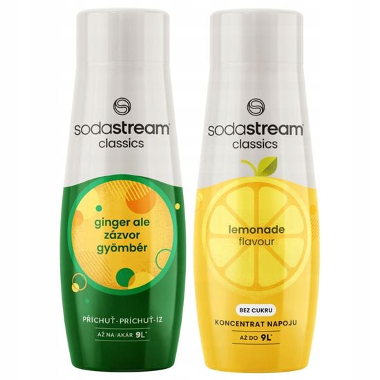 2x Sirop pour Saturator SODASTREAM Gingembre + Jus concentré de ...
