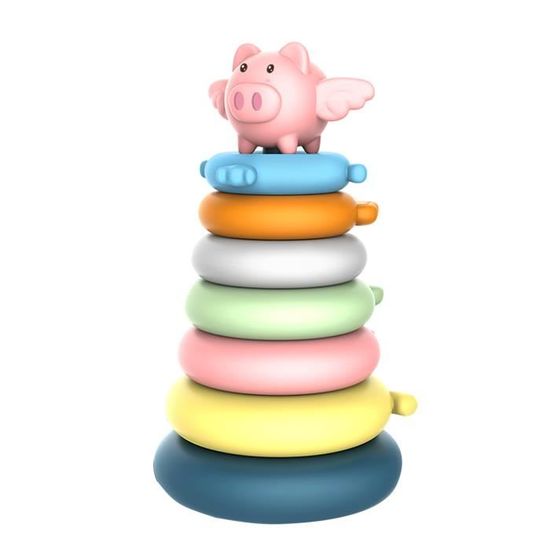 Jouet de bain Building Blocks éducatif à empiler pour enfants avec tour ...