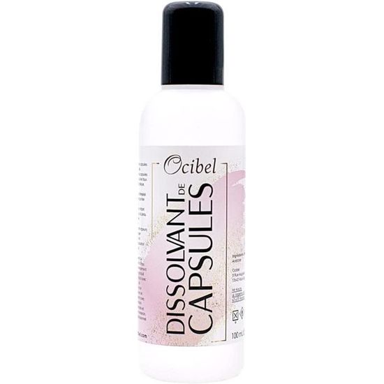 Dissolvant Acétone pour Capsules-Acrylique-Vernis Semi Permanent - 100 ...
