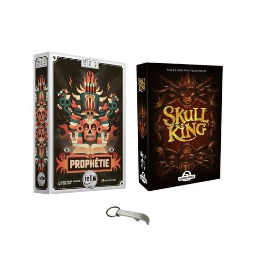 Lot Skull King + Prophétie Version Française + 1 Décapsuleur Blumie ...