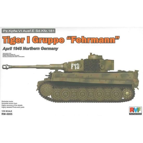 Maquette de modélisme Rye Field Model RM Kit de 5005 - Tiger i Groupe ...
