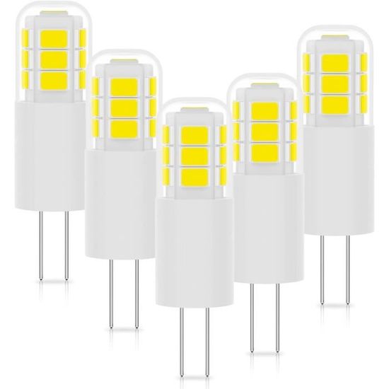 Ampoule G4 Led,2W Equivalent Halogen Ampoules G4 12V 20W, Blanc Froid 6000K 250Lm Lampe ...
