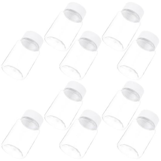 20 Pcs 80 PET Pilule Conteneur Bouteilles Médecine Chimique Tablet ...