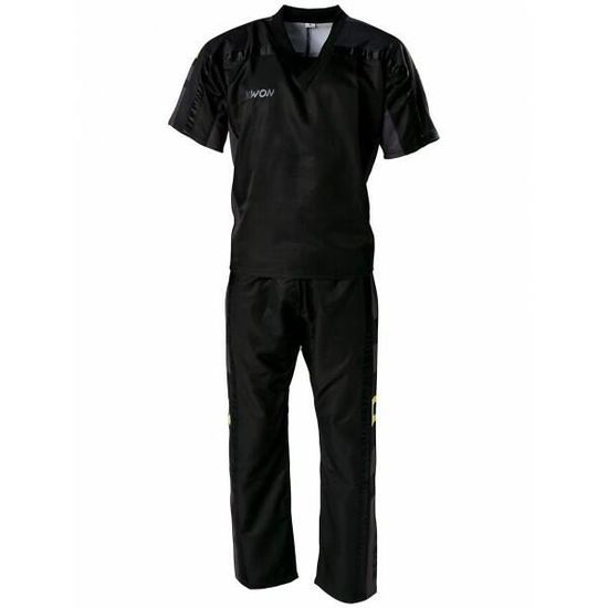 Tenue Kick-Boxing Kwon Challenge Plus - noir/gris - L - Cdiscount Sport