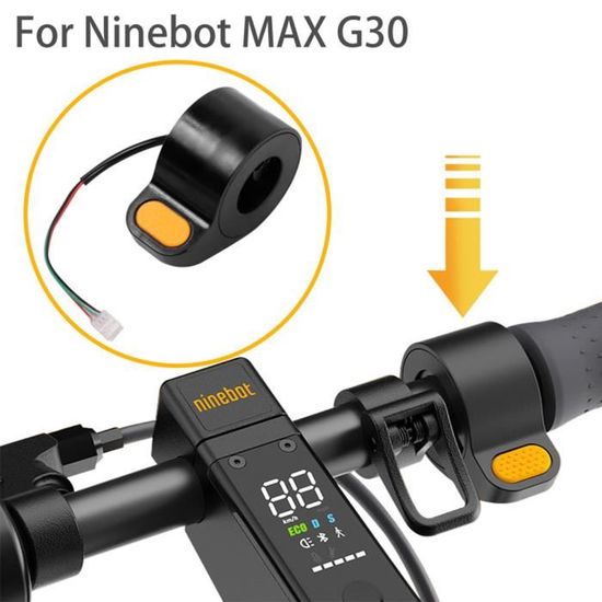 Scooter Électrique Pour Ninebot MAX G30 Scooters Thumb Throttle ...