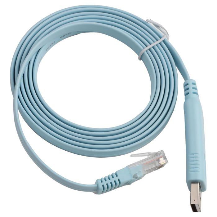 Câble Console Usb To Rj45 Pour Cisco 1.8M,8P8C Câble Usb Vers Console ...