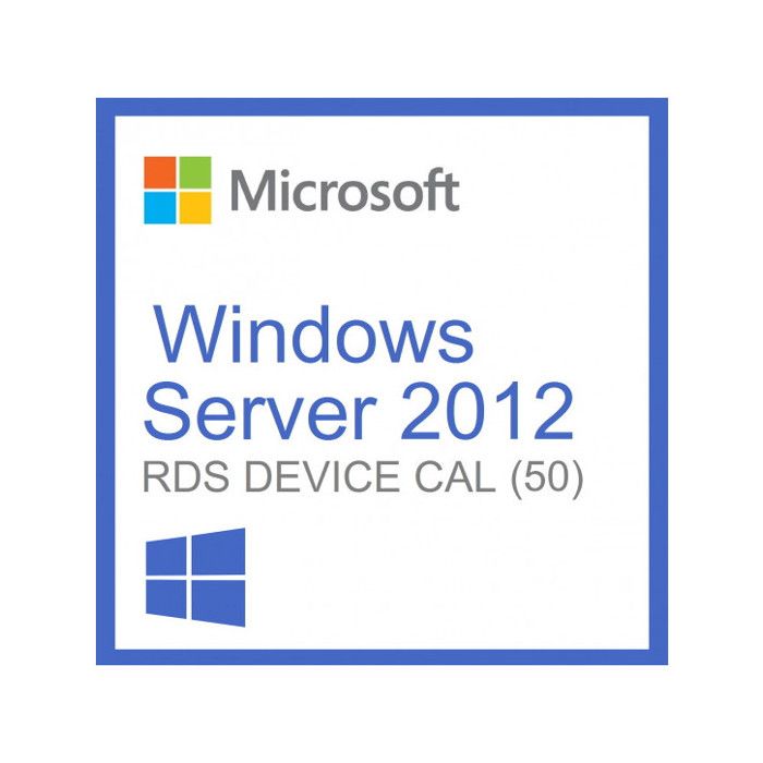 Microsoft Windows Server 2012 Remote Desktop Services (RDS) 50 device connections - Clé licence ...