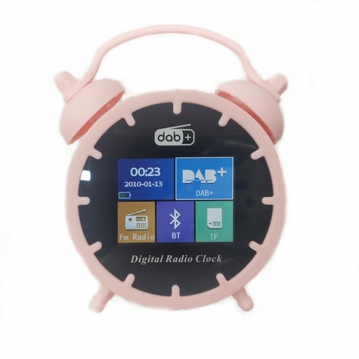 Dab-a3-rose - LED Affichage DAB +-FM Numérique Horloge Contrôle ...