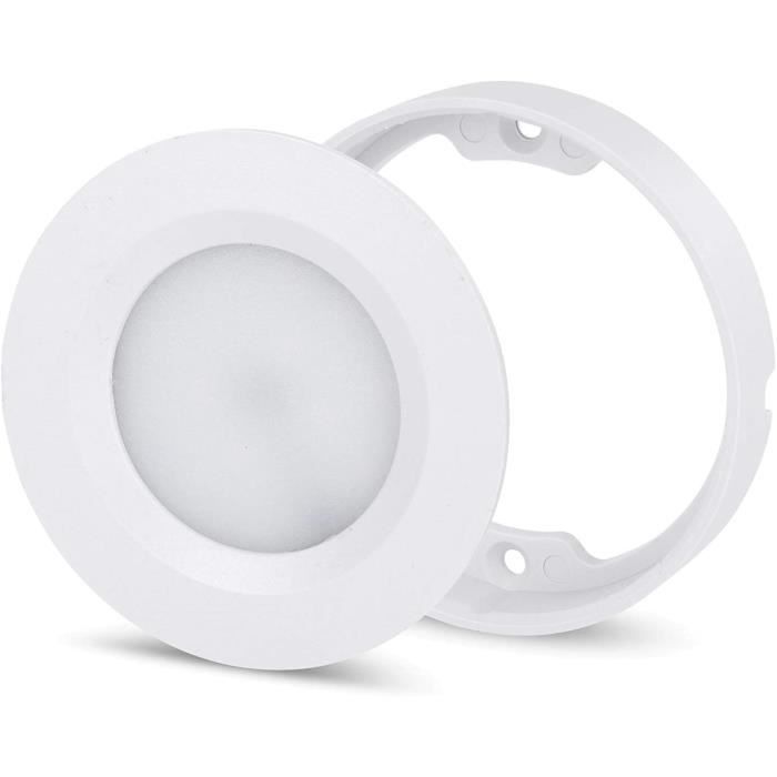 XimstF Lot de 5 spots LED ultra fins encastrables 230 VMontage 2 en 1 ...