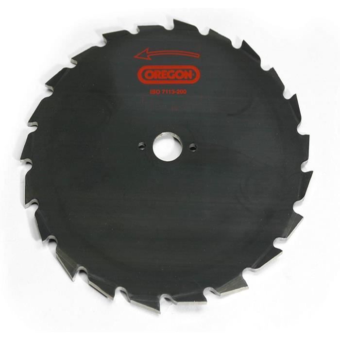 110971 Lame De Débroussailleuse À Scie D’Éclaircissage, 200 Mm, 25,4 Mm ...