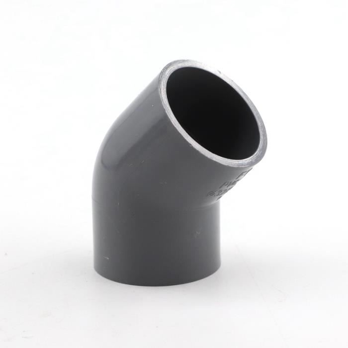 Coude à 45 degrés-3l4 pouces-25mm-Connecteur De Tuyau Pvc Gris Id ...