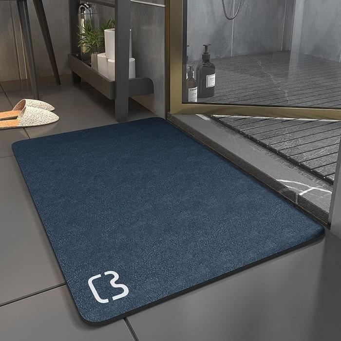 Pierre Absorbante Salle De Bain Diatomite, Tapis Diatomite Salle De ...