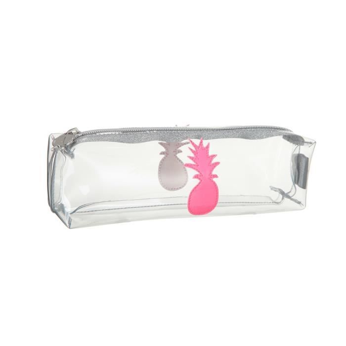 Trousse Scolaire Ecole TRANSPARENT - Cdiscount Bagagerie - Maroquinerie