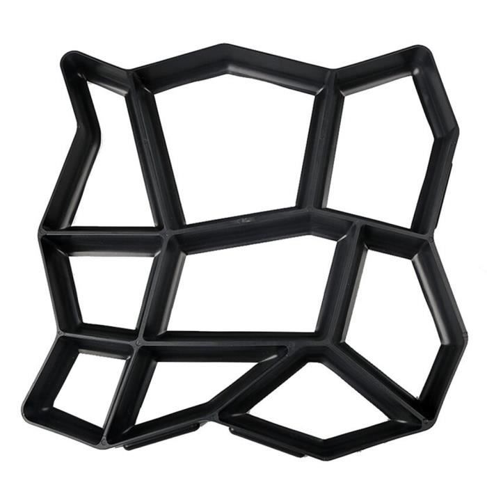Carrelage,Moule de pavage de chemin en béton réutilisable,ciment de ...
