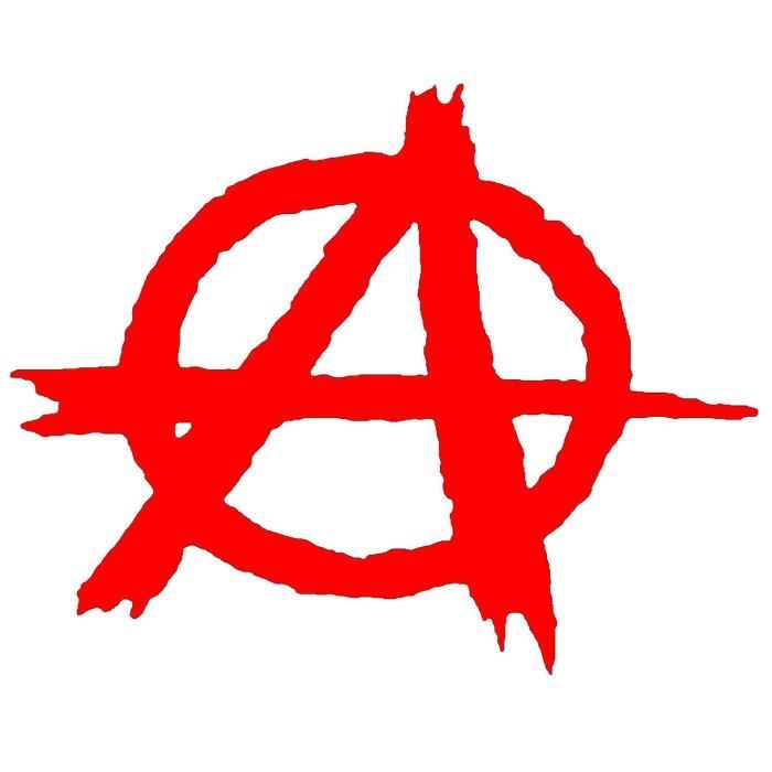 Poster Affiche Anarchy No Ruler Rules Politics Freedom(30x24cmB ...