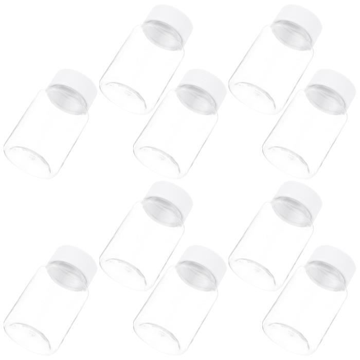 20 Pcs 80 PET Pilule Conteneur Bouteilles Médecine Chimique Tablet ...