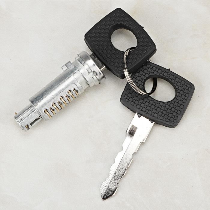 Garosa Cylindre de serrure de porte Barillet de serrure de porte avec 2 ...