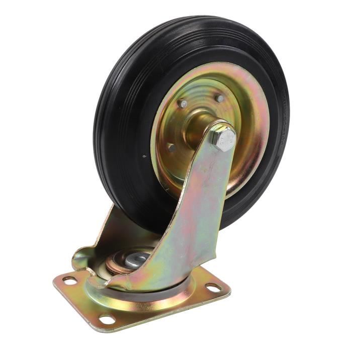 YOSOO roue de chariot Roulette Pivotante 8 Pouces Portant une capacité ...