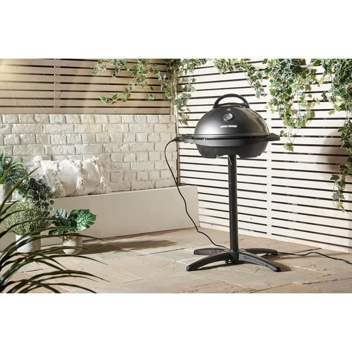 Barbecue 2 En 1 Électrique: Grill Sur Pied & De Table (Utilisation Intérieure & Extérieure ...