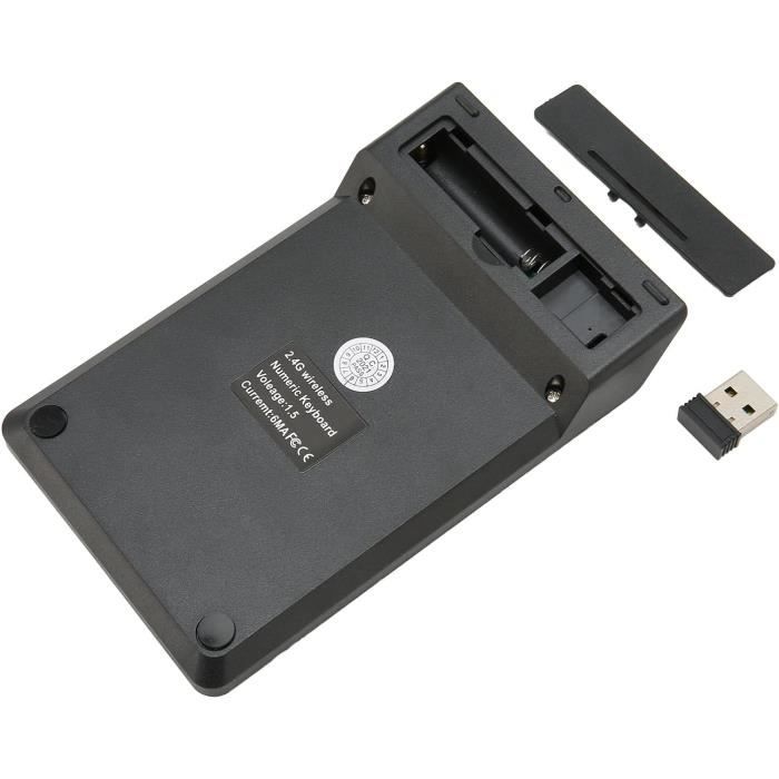 Clavier Numérique Sans Fil 2,4 G Pour Ordinateur Portable,Mini Pavé ...