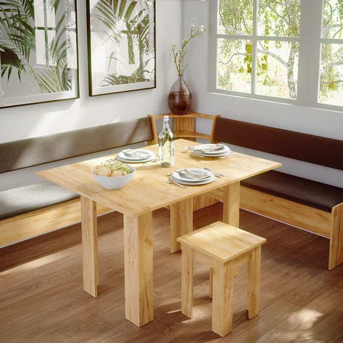 Vicco Banquette d'angle salle à manger Roman, Sable, 43 x 43 cm ...