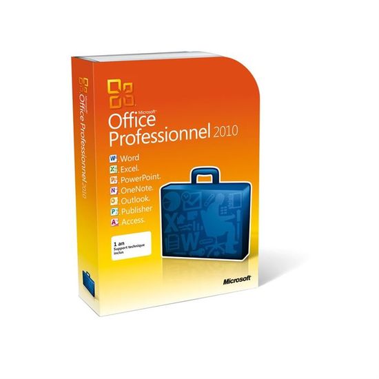 Office Professionnel 2010 (2 PC) - Cdiscount Informatique