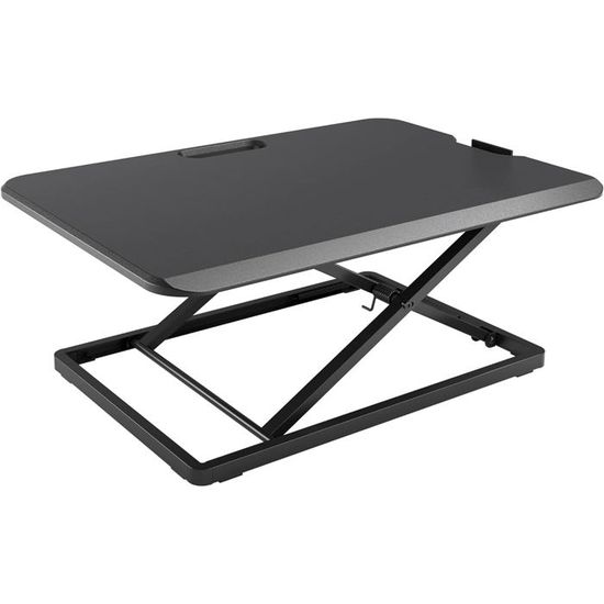 BONTEC Poste de Travail Réglable en Hauteur, Bureau Assis-Debout pour ...