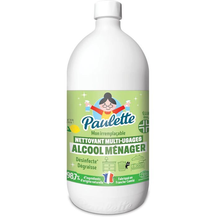 Alcool Ménager Citron Désinfectant Dégraissant Multi-Surfaces Ecocert ...