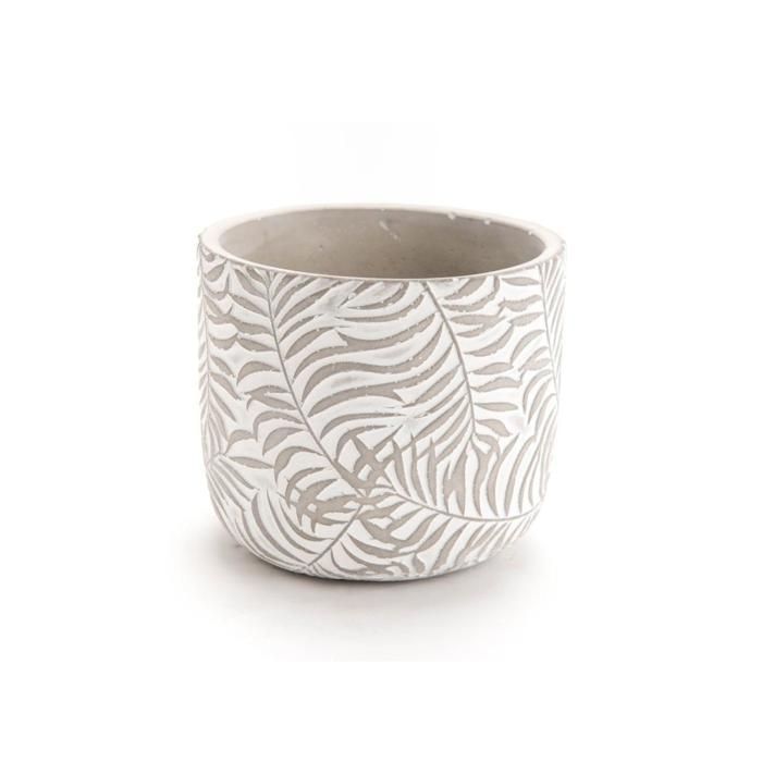 Cache pot Feuilles petit modèle (lot de 2) - Amadeus - Cdiscount Jardin