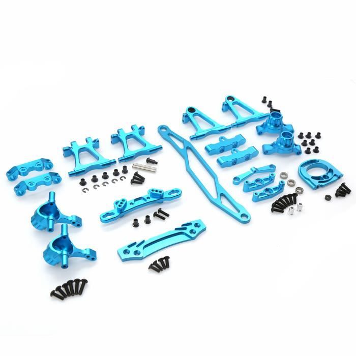 11 ensemble bleu - Tamiya TT02 Kit complet de pièces de mise à niveau ...