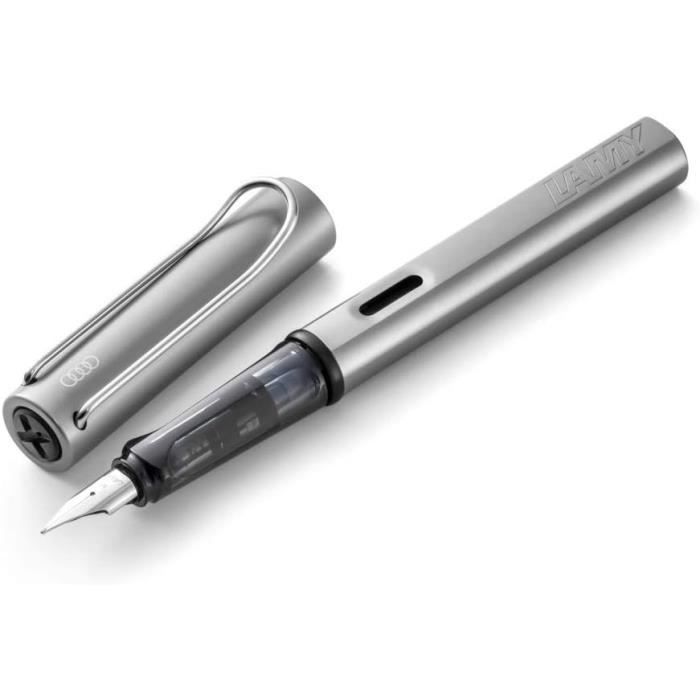 3222000401 Stylo-Plume Avec Anneaux Et Logo, Gris[u6862] - Cdiscount ...