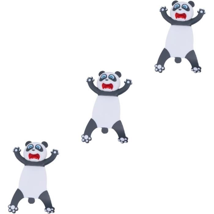 3 Pièces Marque-Page Panda En Trois Dimensions Enfants Marque-Pages ...