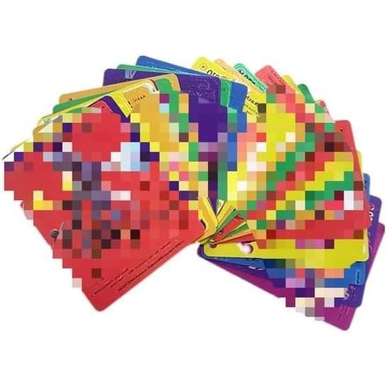 Cartes à Collectionner en PVC avec Forte Attaque - Multicolore - Jeux ...